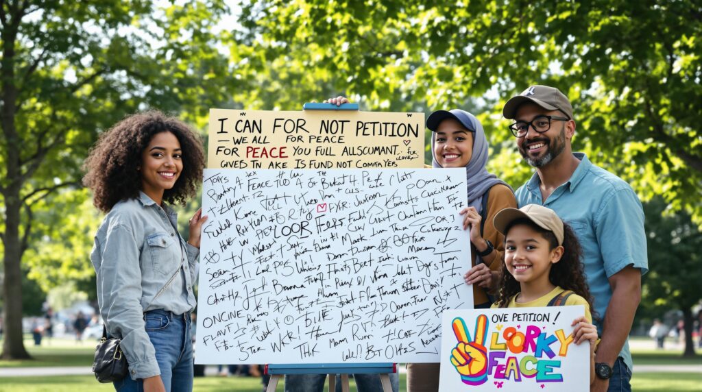 Why Signing Petitions for Peace Matters More Than Ever - Signup4peace